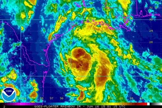 The Latest: Tropical Storm Bill forms in Gulf of Mexico | 12newsnow.com