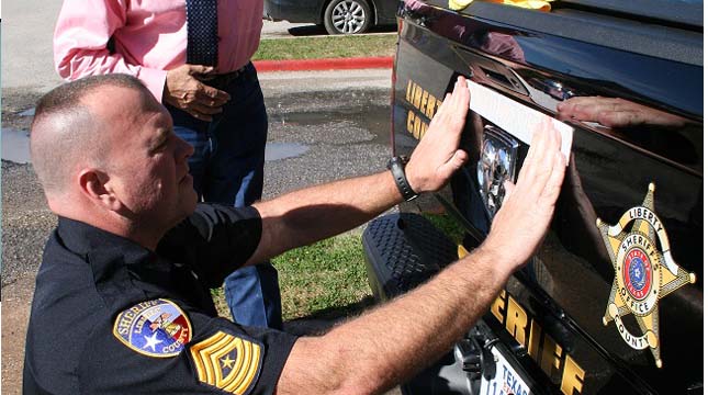 "In God We Trust" decals now displayed on Liberty County Sheriff's ...