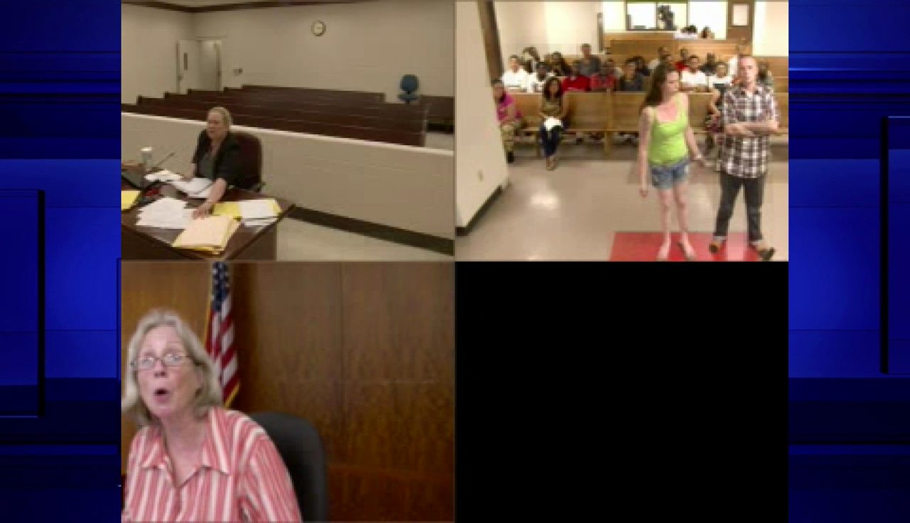 Houston Judge scolds couple for PDA in courtroom | 12newsnow.com