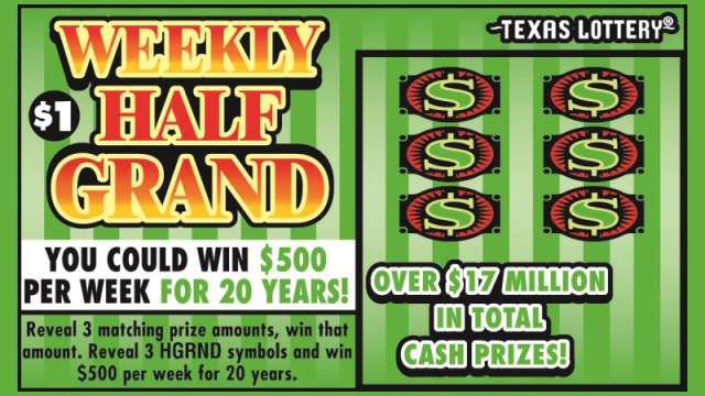 Beaumont woman wins $520K over 20 years on 'Weekly Half Grand' scratch ...